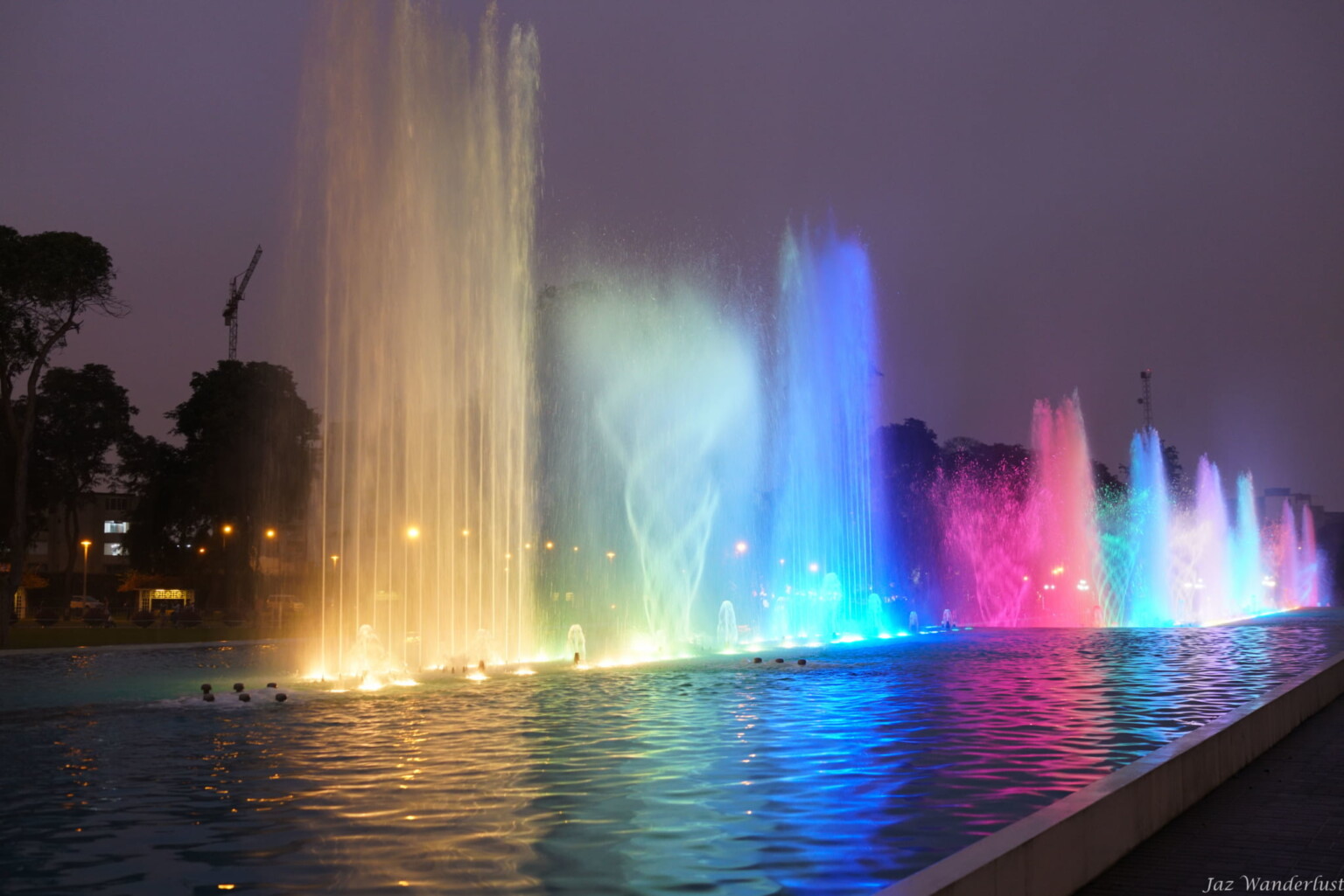 Peru - Spectacular Magic Water Circuit in Lima - Jaz Wanderlust