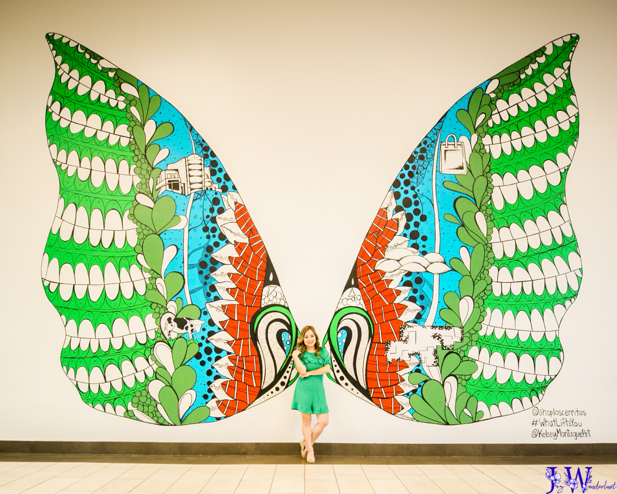 Kelsey Montague's What Lifts You Murals in SoCal - Jaz Wanderlust