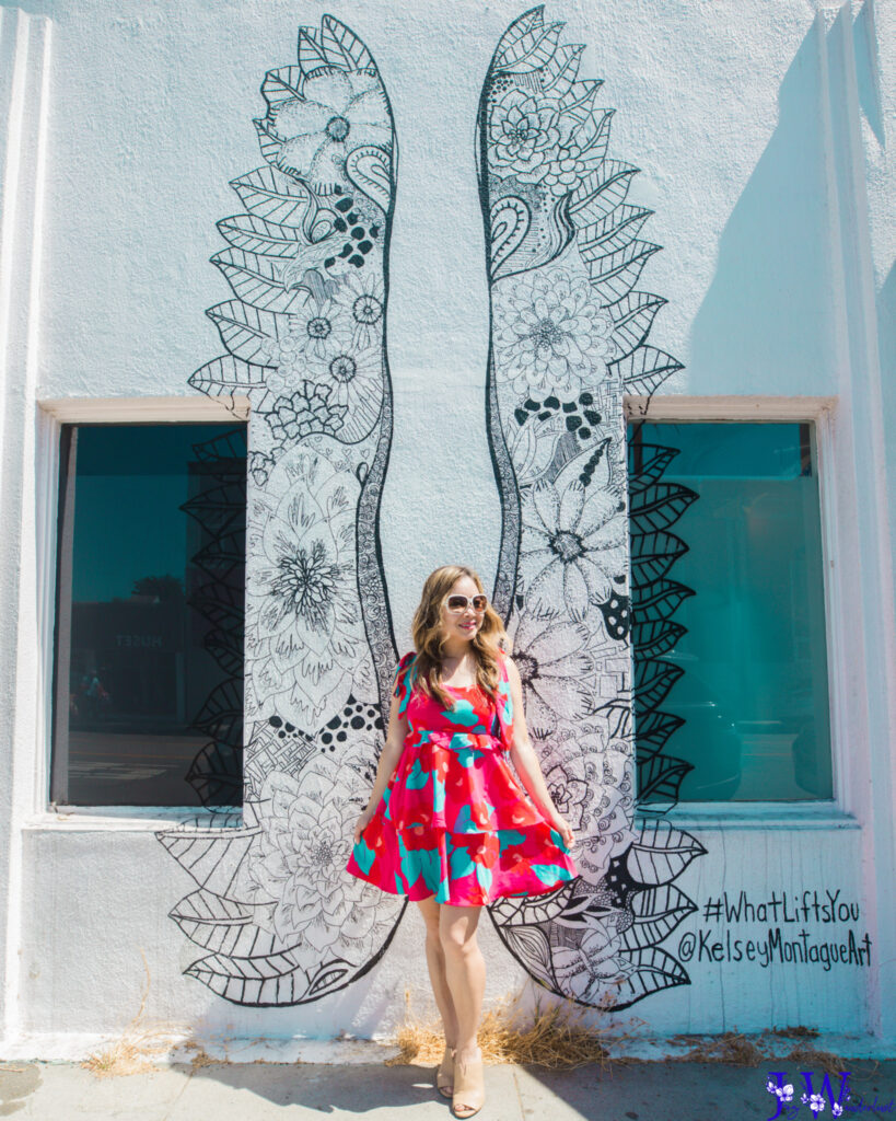 Kelsey Montague's What Lifts You Murals in SoCal - Jaz Wanderlust