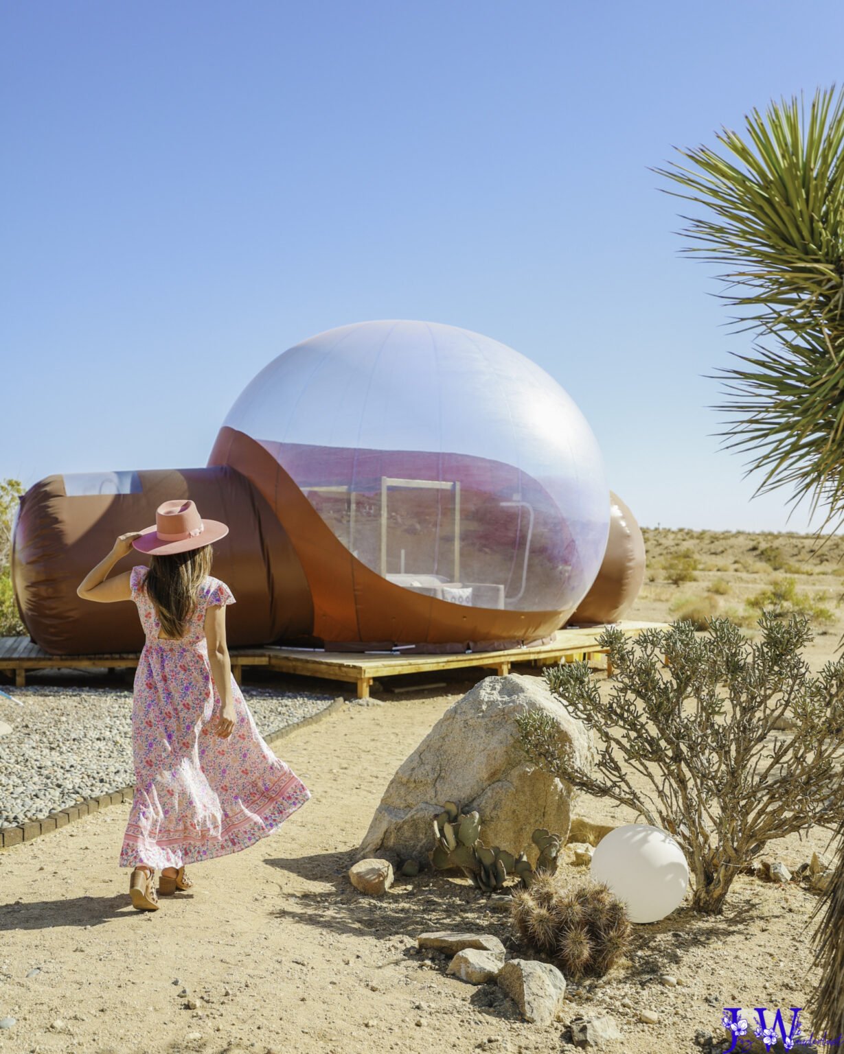 Joshua Tree Bubble Tent Weekend Getaway - Jaz Wanderlust